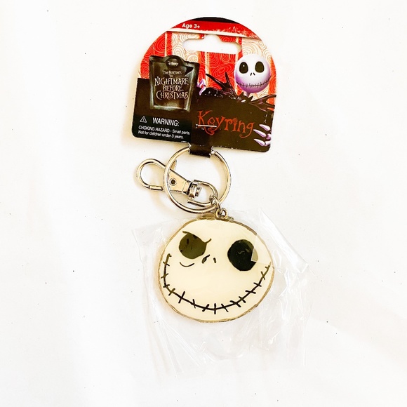 Disney | Accessories | Disney Nbc Jack Skellington Head Keychain | Poshmark